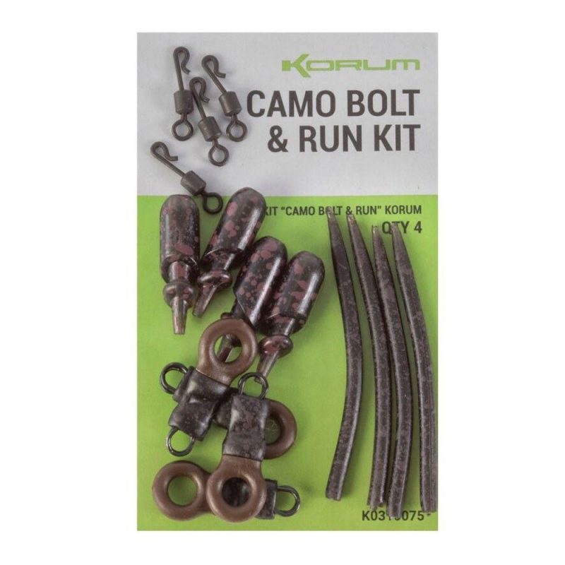 Korum Camo Running Rig Kit • NEXT DAY DELIVERY • TT