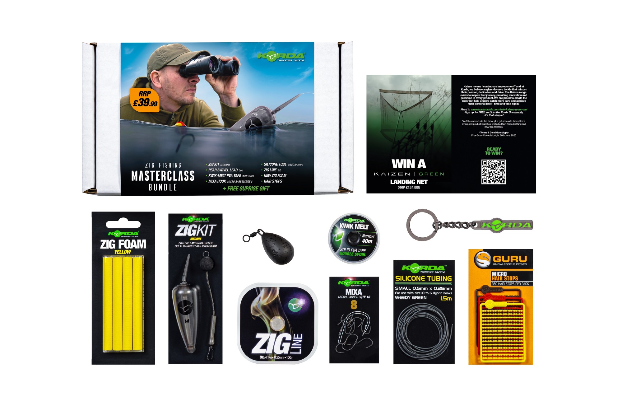 Korda Adjustable Zig Kit Bundle • NEXT DAY DELIVERY • TT