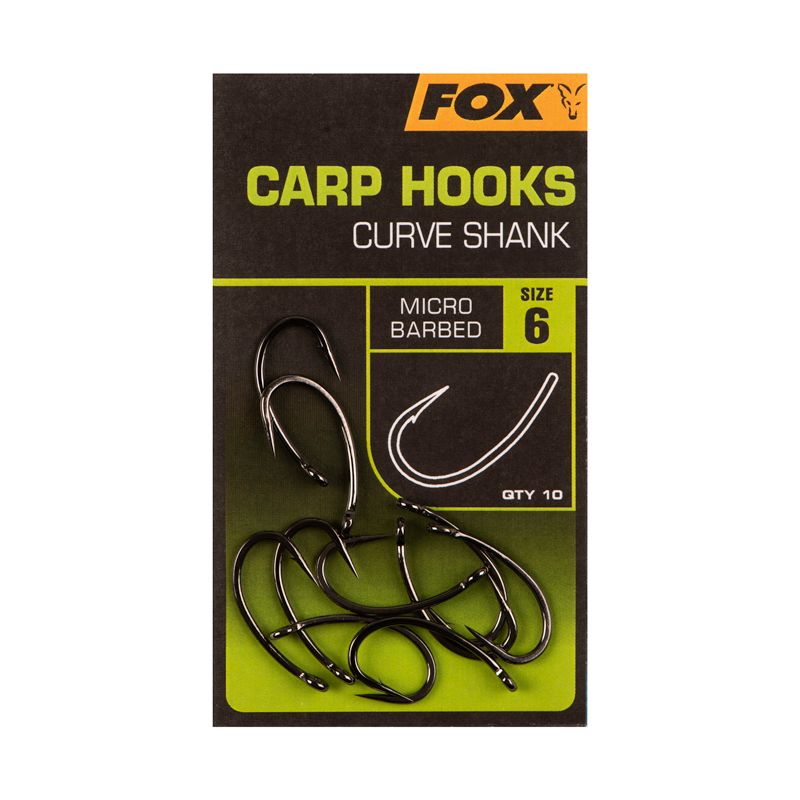 Fox Carp Hooks Curve Shank Hooks • NEXT DAY DELIVERY • TT