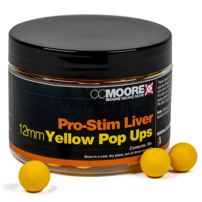CC Moore Pro-Stim Liver Air Ball Pop Ups 12mm • NEXT DAY DELIVERY • TT