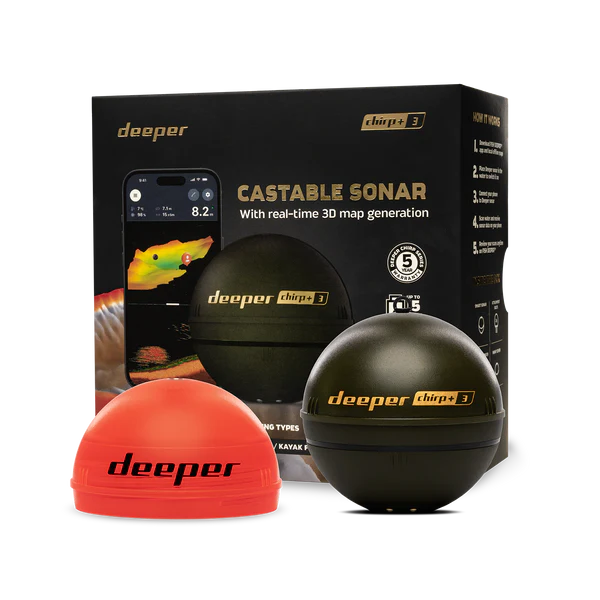 Deeper Smart Sonar Chirp +3 • NEXT DAY DELIVERY • TT