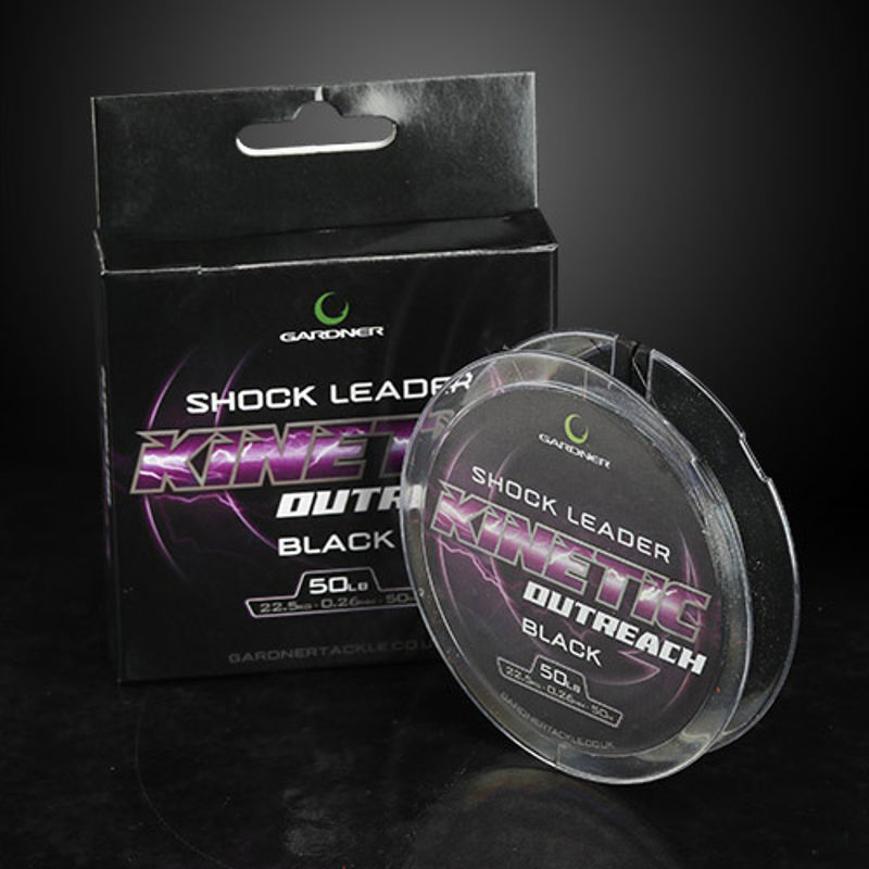 Gardner Kinetic Outreach Shock Leader 50lb 50m • NEXT DAY DELIVERY • TT