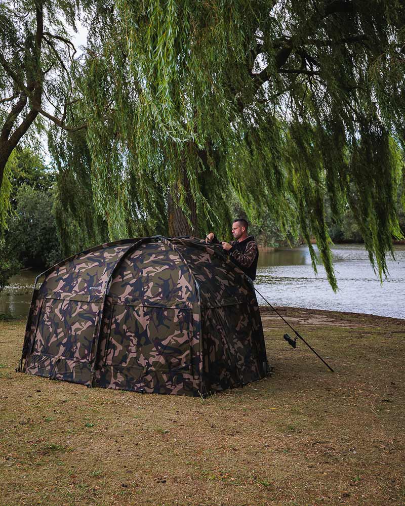 Fox Frontier II XL Camo Bivvy • NEXT DAY DELIVERY • TT