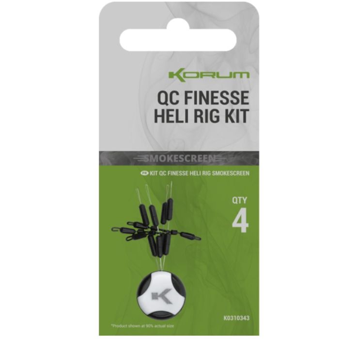 Korum Smokescreen QC Finesse Heli Rig Kit • NEXT DAY DELIVERY • TT