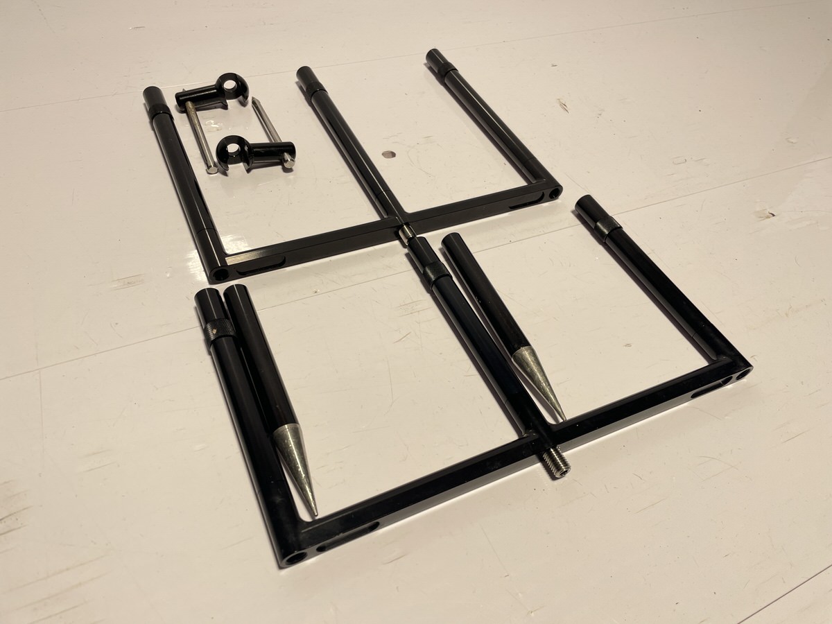 1x Korda Singlez Set 3 Rod Black - D15 - PRE LOVED • NEXT DAY DELIVERY • TT