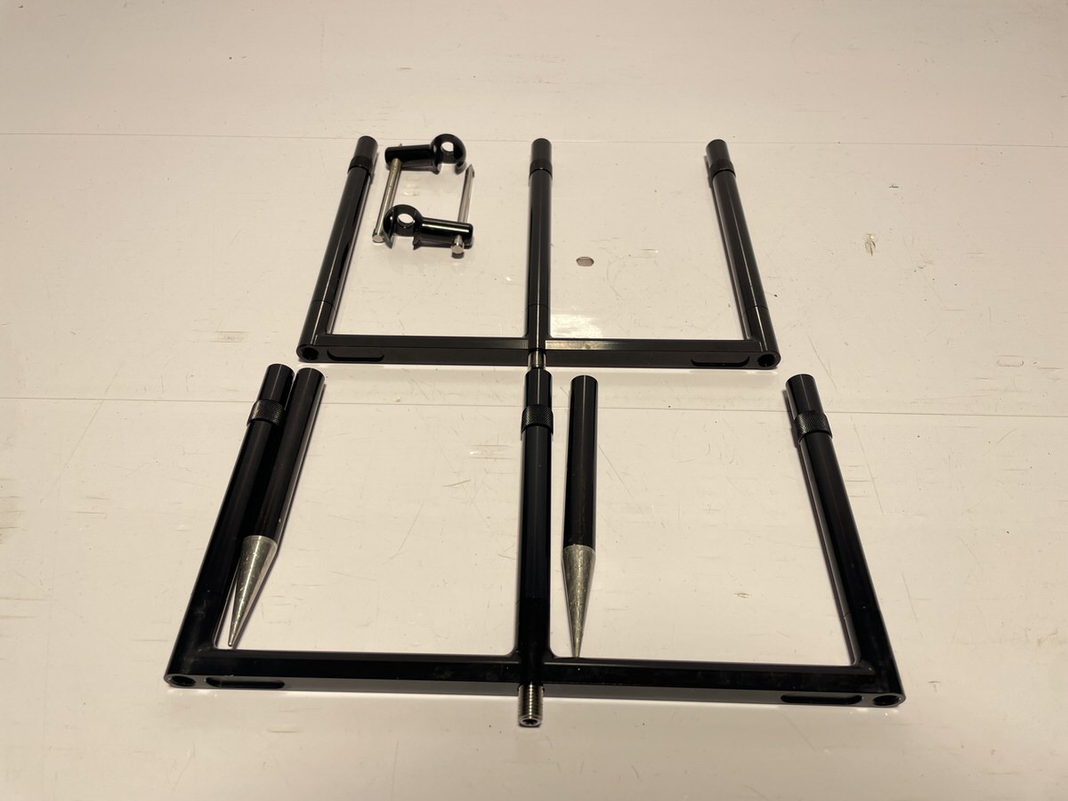 1x Korda Singlez Set 3 Rod Black - D15 - PRE LOVED • NEXT DAY DELIVERY • TT