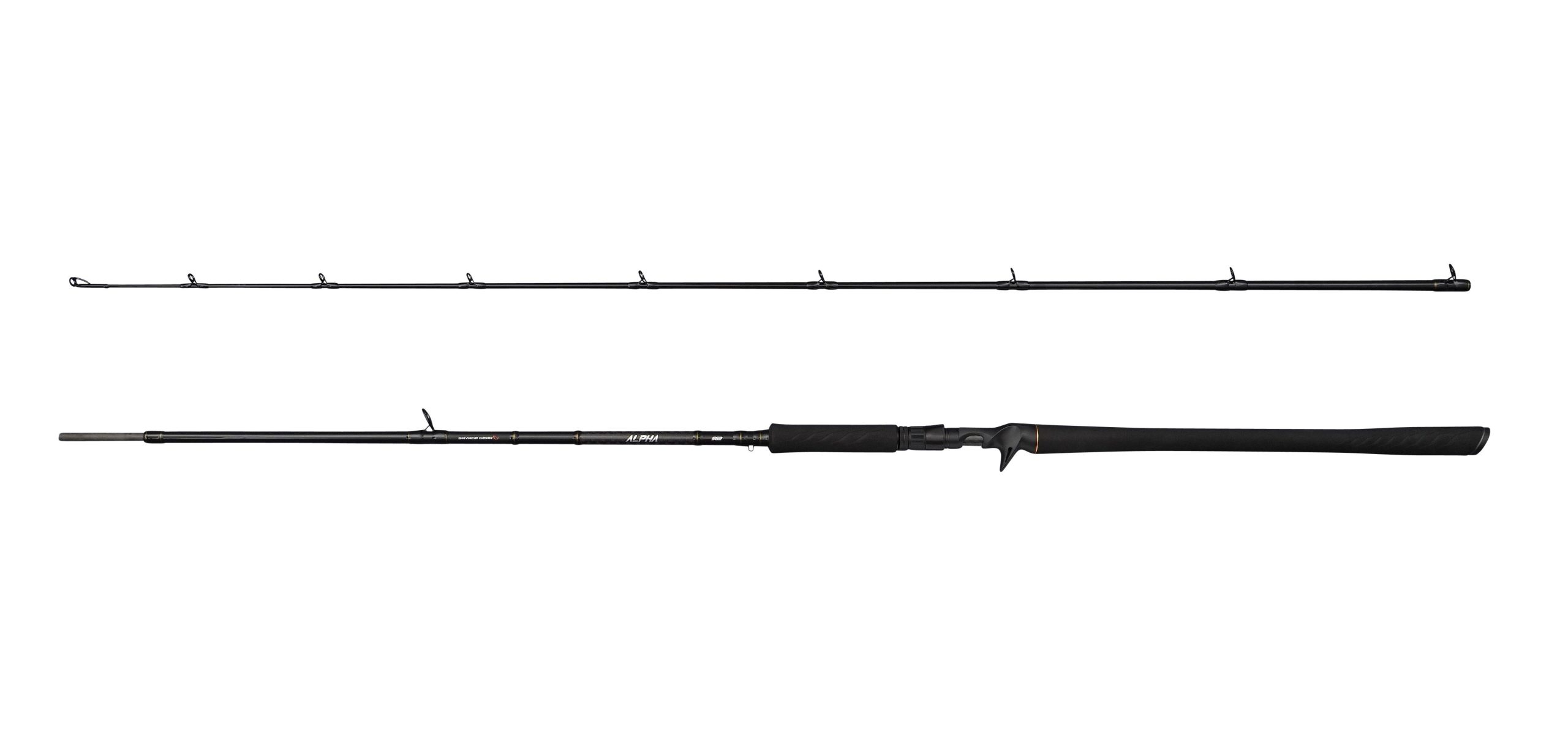 Savage Gear ALPHA SG2 Monster Baitcaster Rod • NEXT DAY DELIVERY • TT