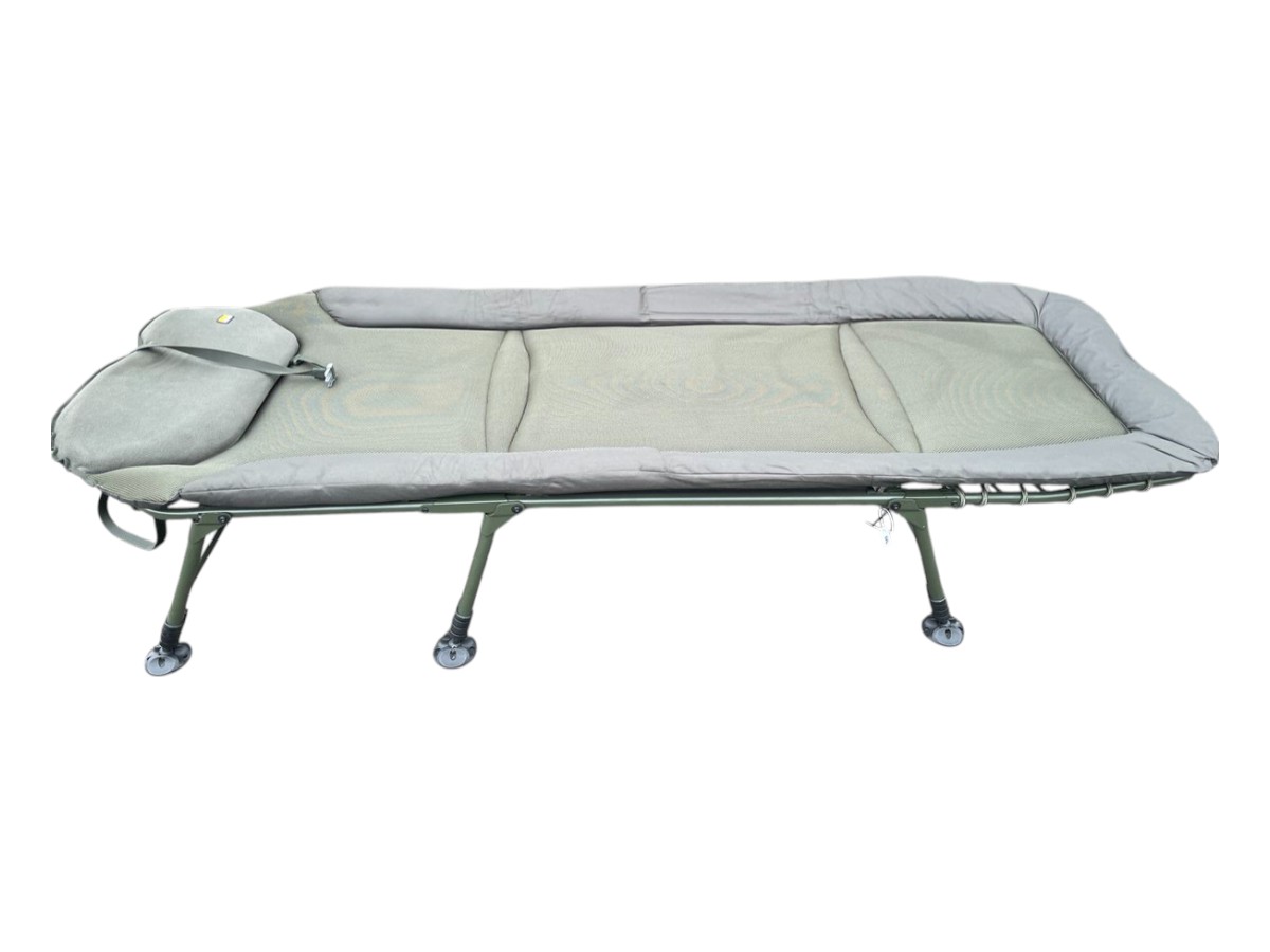 1x Solar Bankmaster Bedchair - WHIY10 - PRE LOVED • NEXT DAY DELIVERY • TT