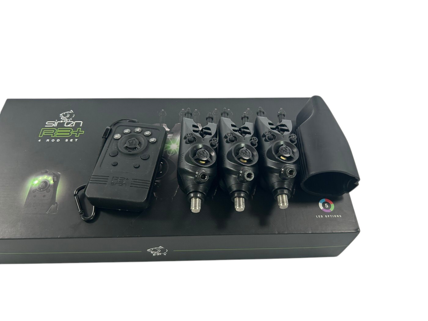 3x Nash R3+ Alarms With Reciever In 4 Rod Box - S115 - PRE LOVED • NEXT ...